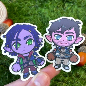 Palia Romanceable Npc's Clear Stickers, Reth, Tish, Hassian, Naio ...