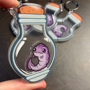 Tadpole Specimen Jar - Baldurs Gate 3, Brain Worm, Illithid, Dnd ...