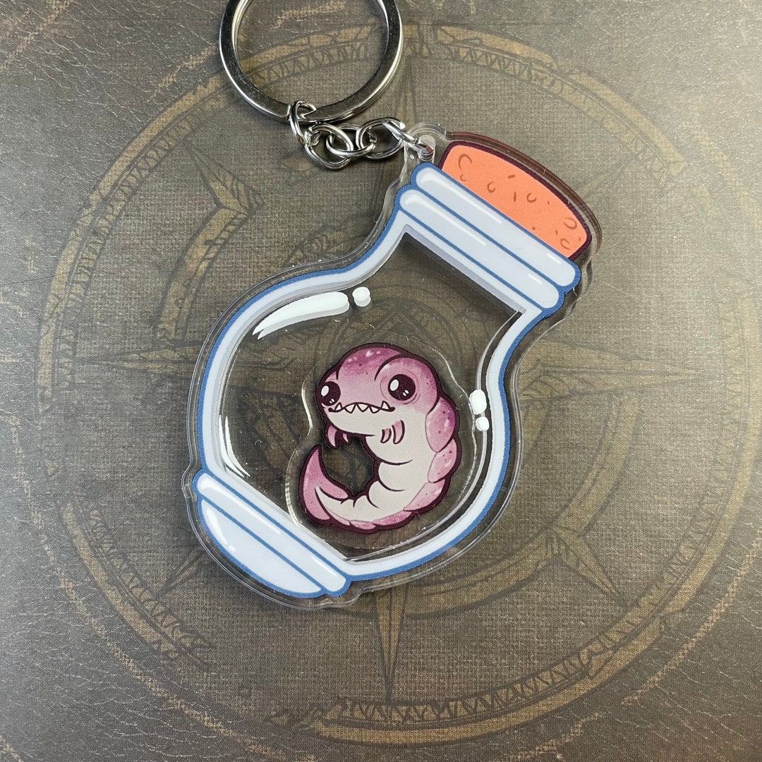 Tadpole Specimen Jar Baldurs Gate 3, Brain Worm, Illithid, Dnd, Shaker ...