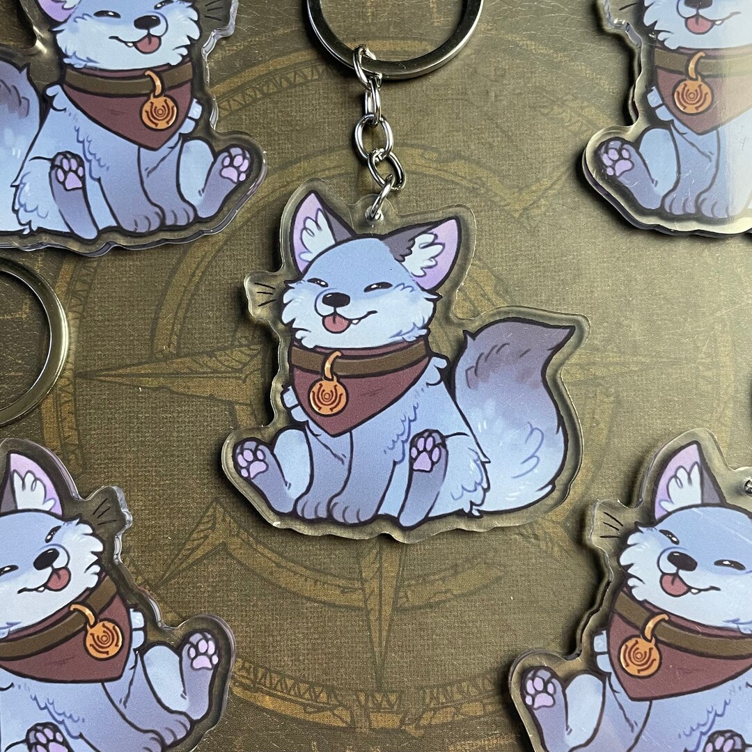 Tau - Palia, Double Sided Clear Acrylic Charm - Etsy