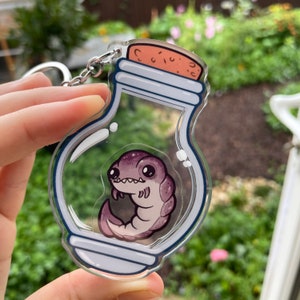 Tadpole Specimen Jar - Baldurs Gate 3, Brain Worm, Illithid, Dnd ...