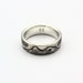 Irish Harp Coin Ring: Celtic Wedding Band, Silver Florin - Etsy