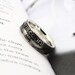 Irish Harp Coin Ring: Celtic Wedding Band, Silver Florin - Etsy