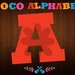 Coco Font Png, Coco Alphabet Letters, Coco Birthday Party Letters ...