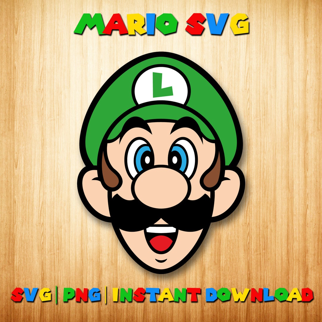 Mario Svg, Mario Clipart, Birthday Party Svg, Super Mario Png Instant ...