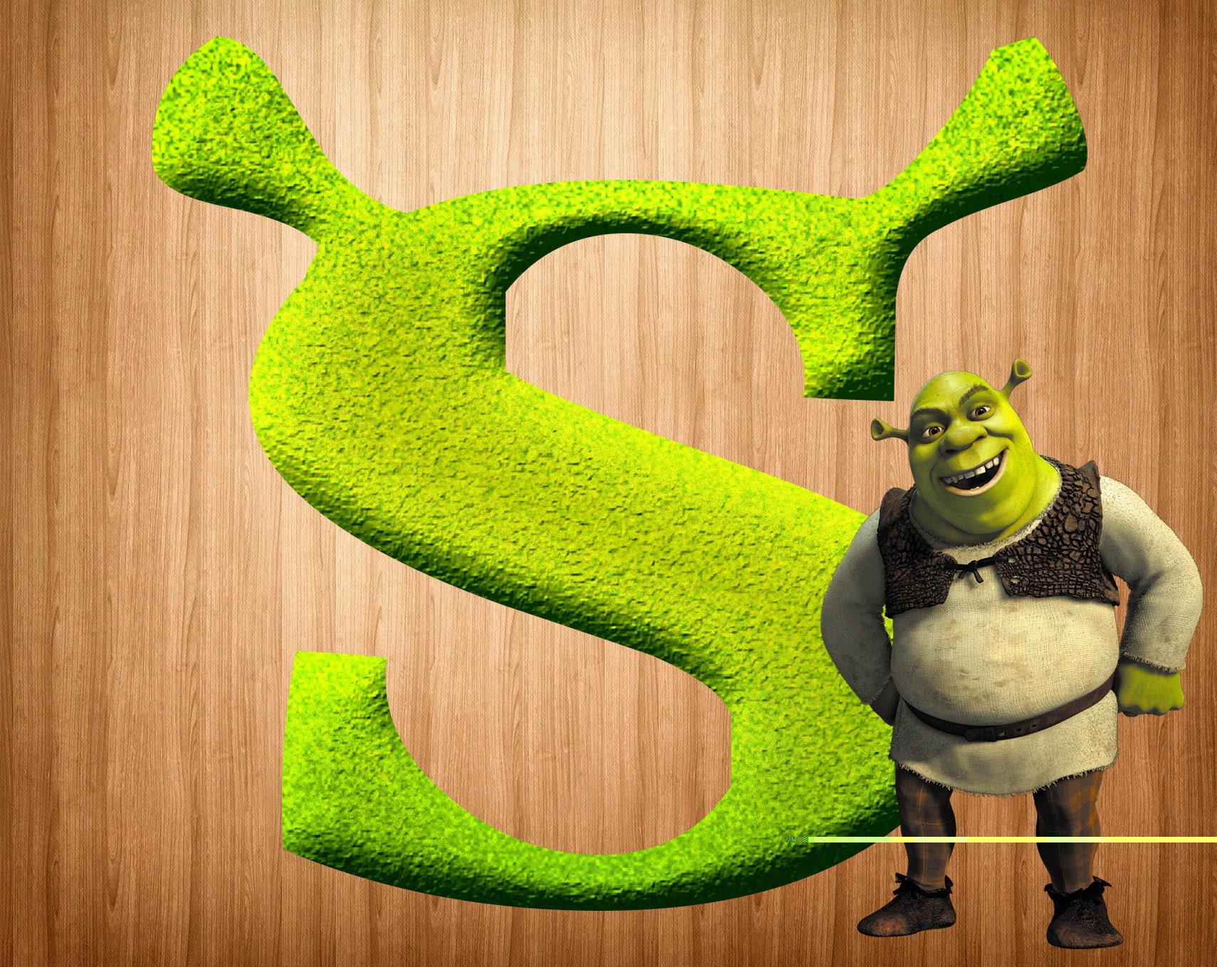 Shrek Font Png Shrek Alphabet Shrek Letters Shrek Clipart | Etsy