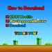 Super Mario SVG Font: Alphabet Letters, Numbers, Symbols (digital ...