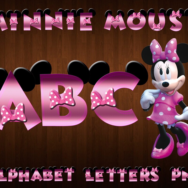 Minnie Mouse Clipart - Etsy