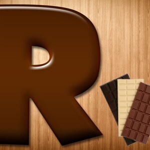 Chocolate Font Png, Chocolate Alphabet, Chocolate Letters, Chocolate ...