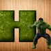 Hulk Font Png, Hulk Alphabet, Hulk Letters, Hulk Clipart, Printable ...
