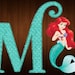 Little Mermaid Font Png, Little Mermaid Alphabet, Little Mermaid ...