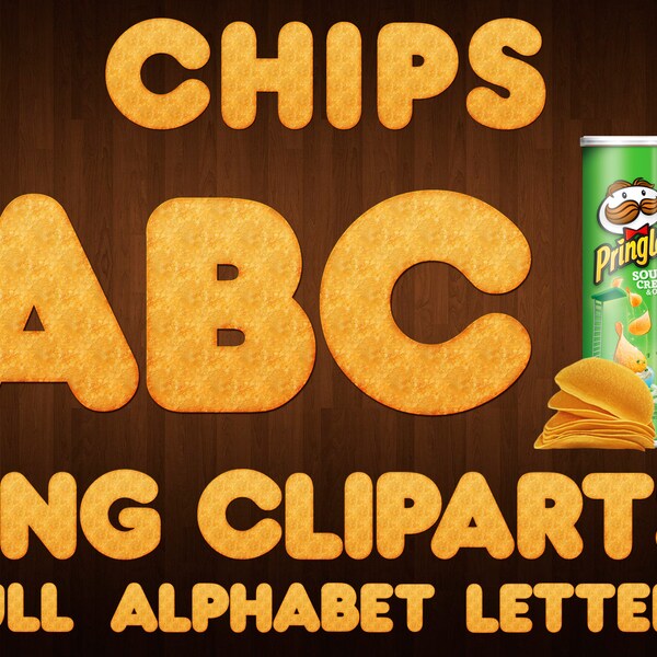 Alphabet Chips - Etsy