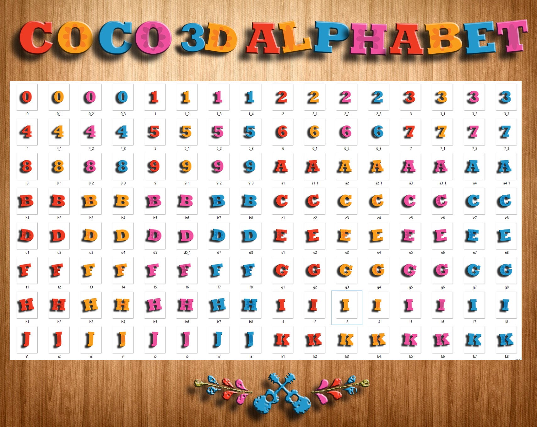 Coco Font 3d Coco Alphabet Coco Letters Printable Coco - Etsy Ireland