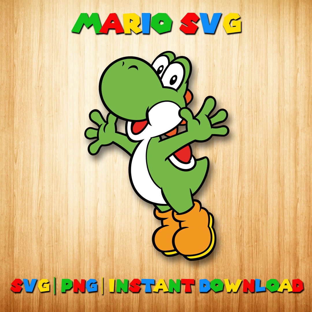 Mario Svg, Mario Clipart, Birthday Party Svg, Super Mario Png Instant ...