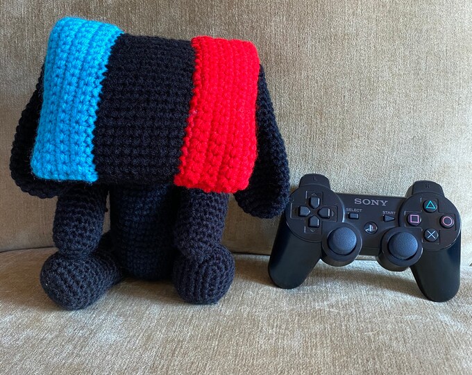 Crochet Amigurumi Nintendo Switch Dog - Etsy
