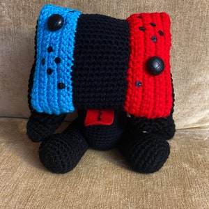 Crochet Amigurumi Nintendo Switch Dog - Etsy