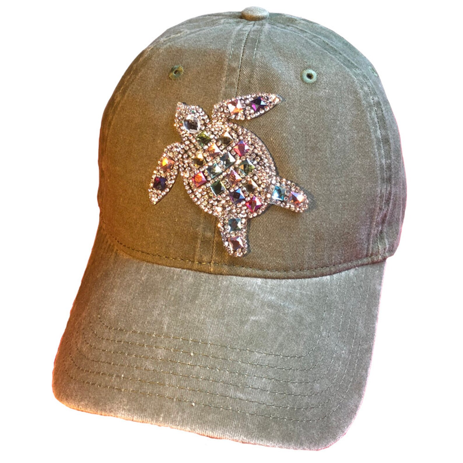 Small Iridescent Turtle Cap - Etsy