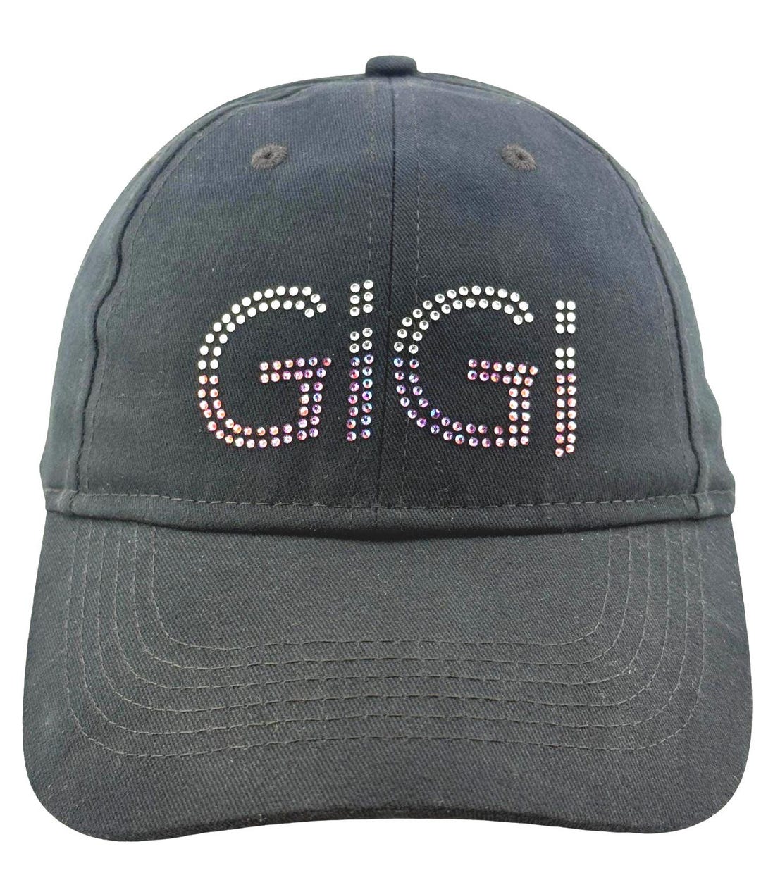 Gigi Cap With Clear and Pink Crystals - Etsy