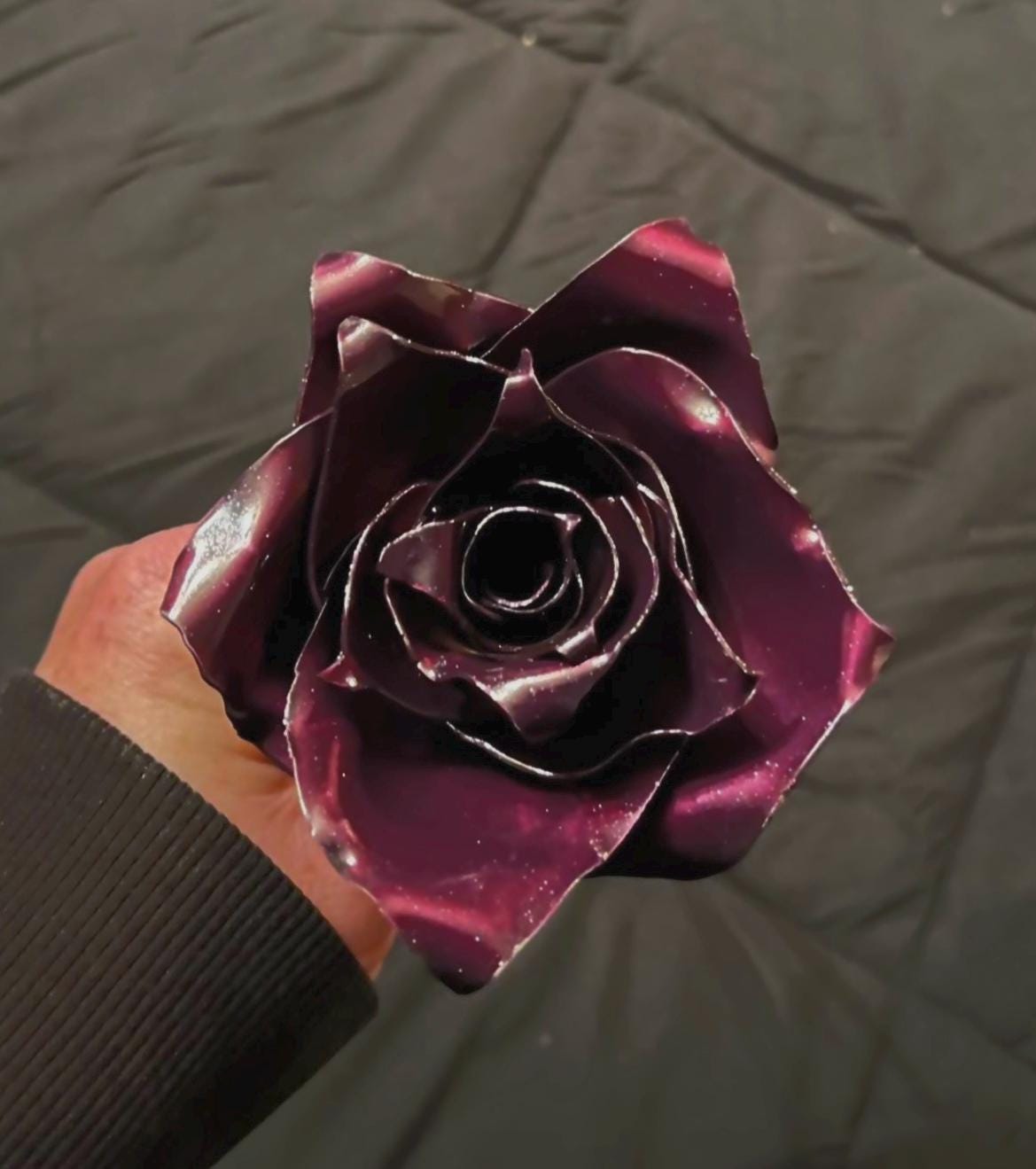 Handcrafted Steel Rose - Etsy