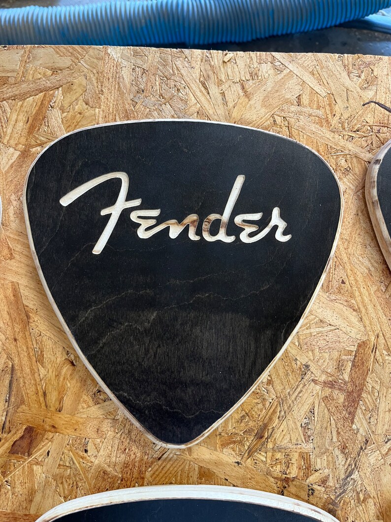 Custom Guitar Pick Logo Signs - Etsy