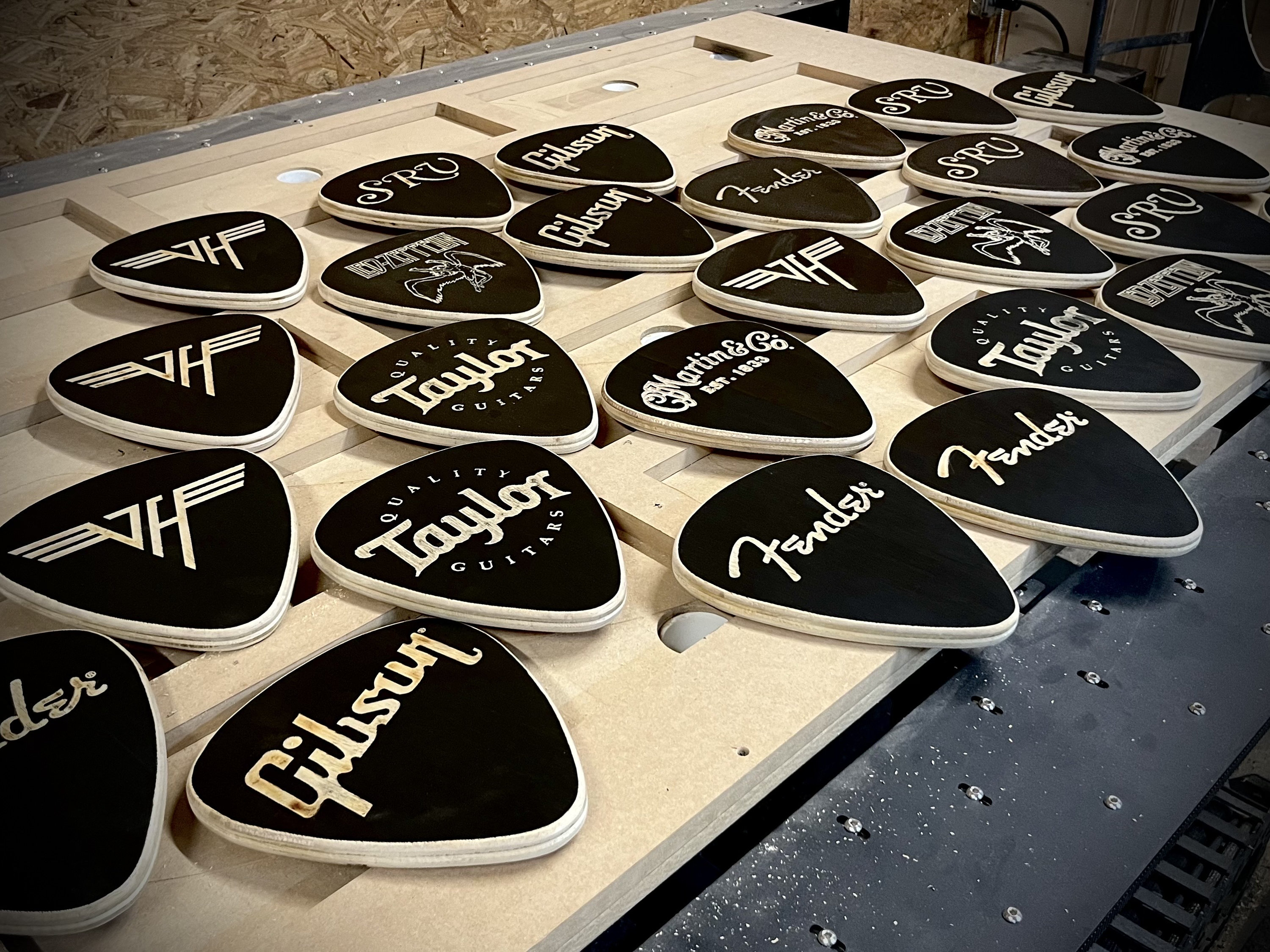 Custom Guitar Pick Logo Signs - Etsy