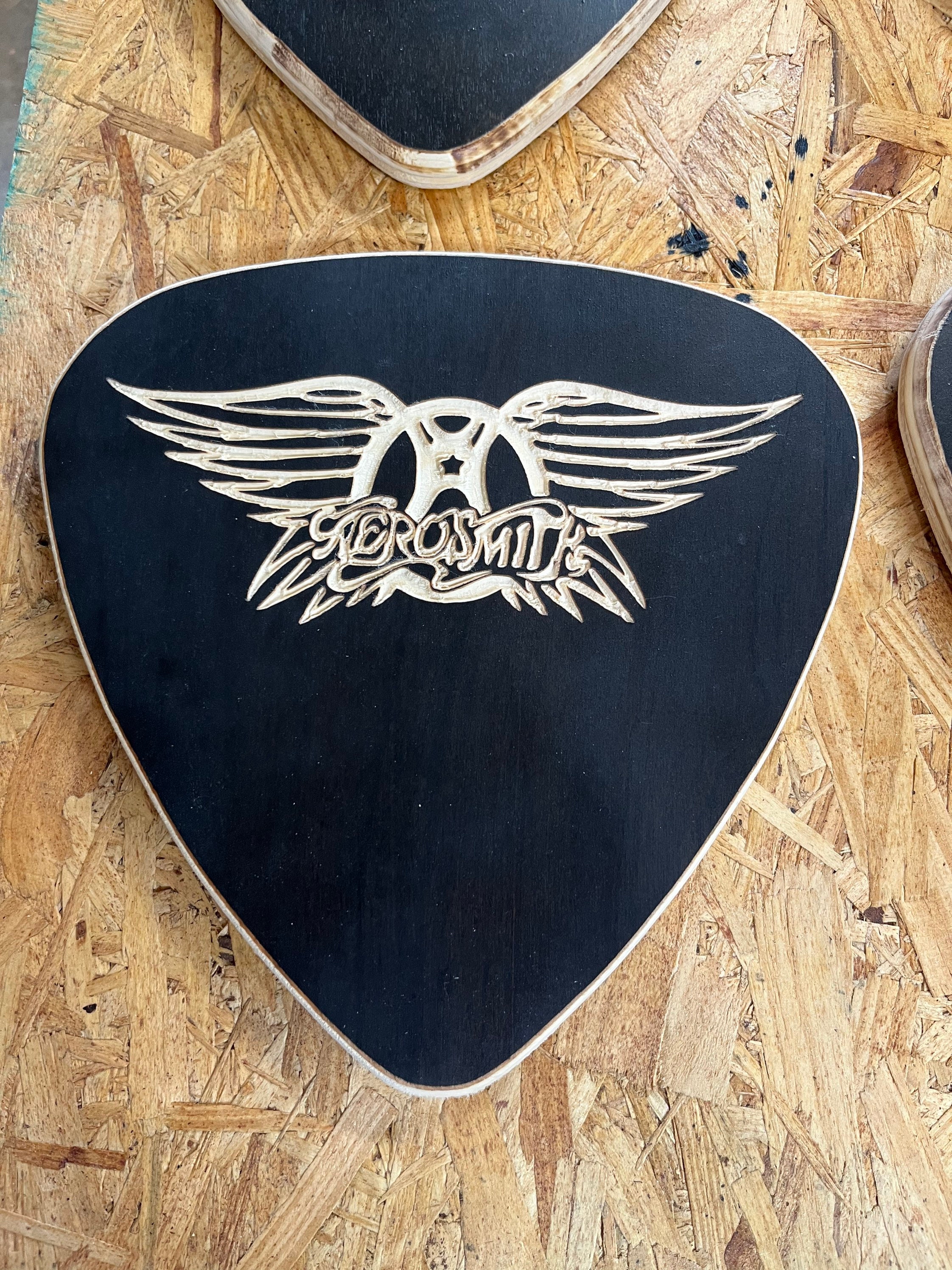 Custom Guitar Pick Logo Signs - Etsy