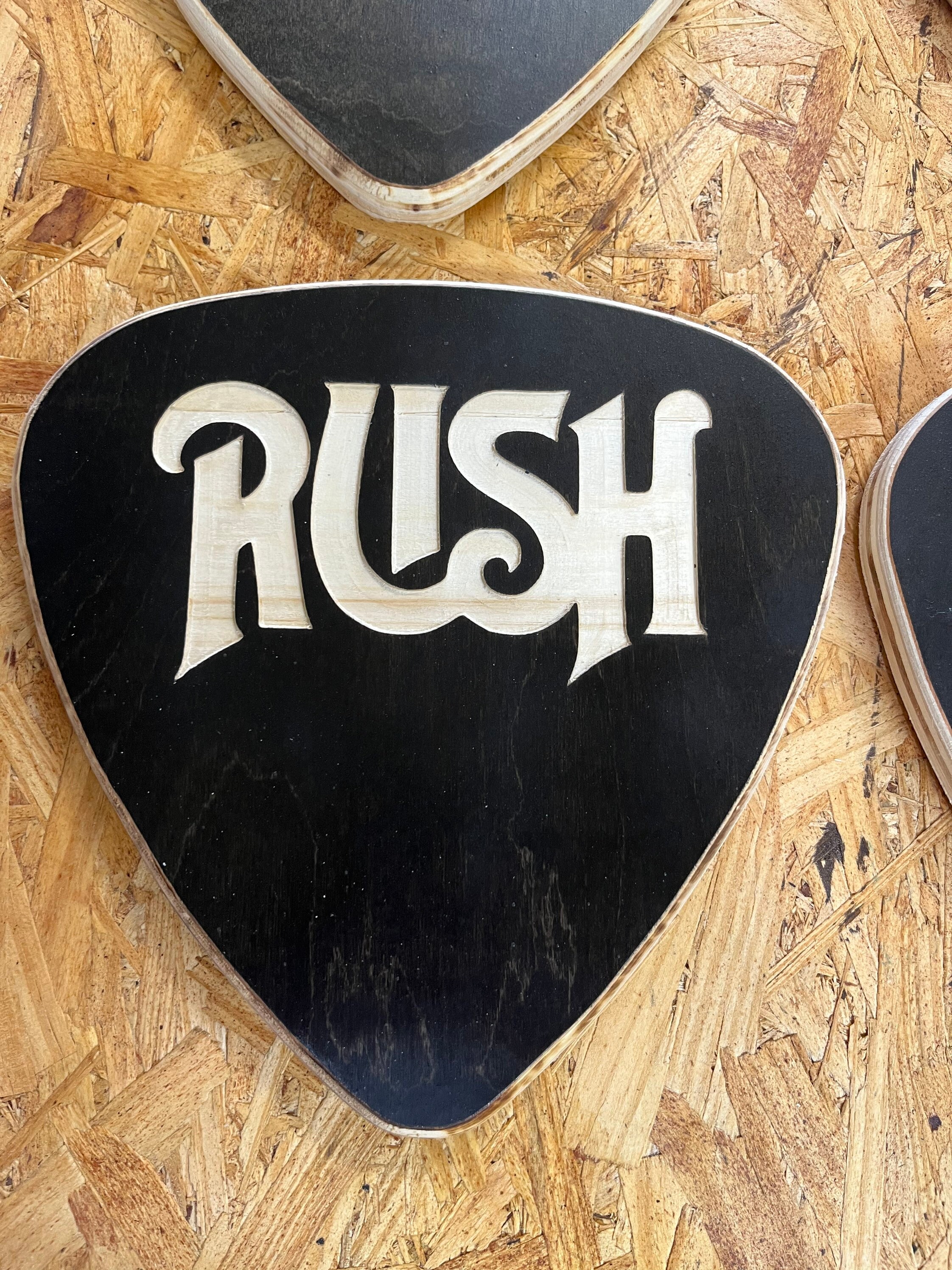 Custom Guitar Pick Logo Signs - Etsy
