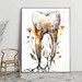 Watercolor Flowering Tooth, Dental Hygiene Scalers Art, Dental Art ...