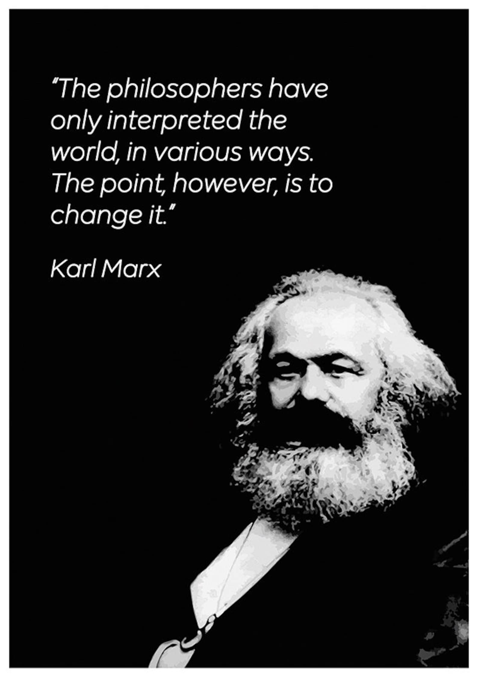 Karl Marx Karl Marx Quote Poster Karl Marx Wall Art Karl - Etsy