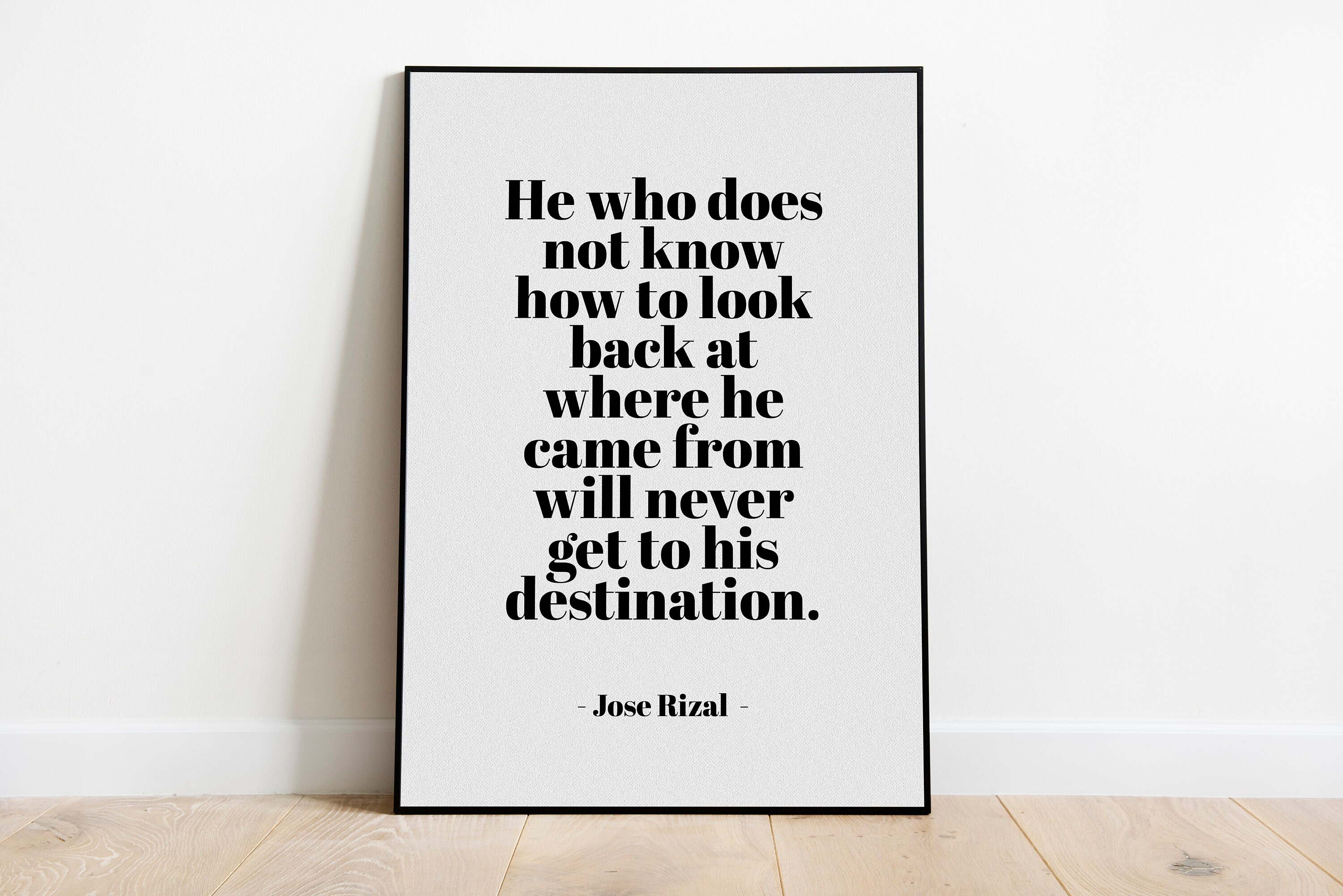 Jose Rizal Jose Rizal Quote Poster Jose Rizal Graduate - Etsy Australia