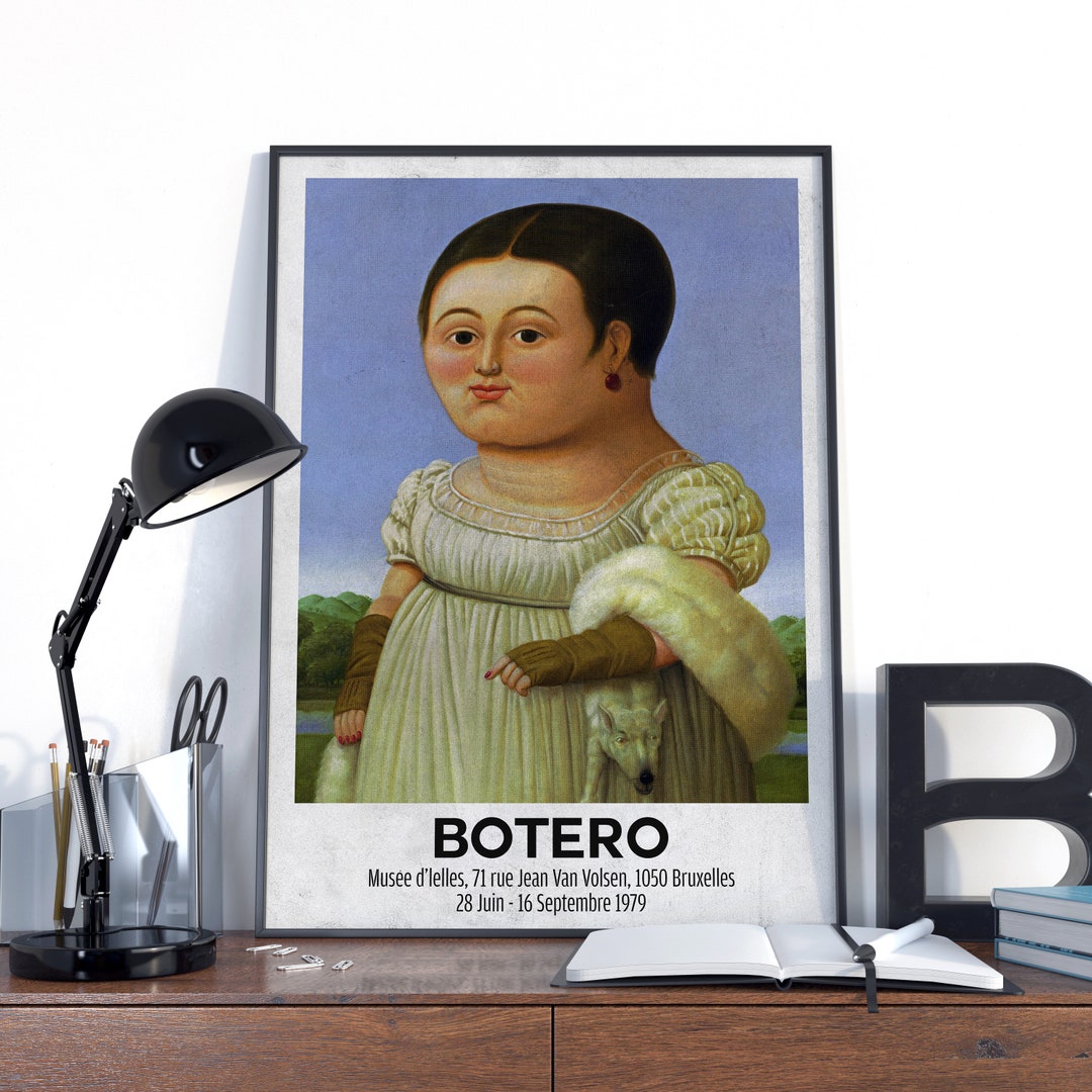 Fernando Botero, Fernando Botero Exhibition Print, GALLERY EXHIBITION ...