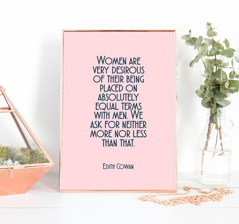Edith Cowan Edith Cowan Quote Edith Cowan Art Edith Cowan - Etsy
