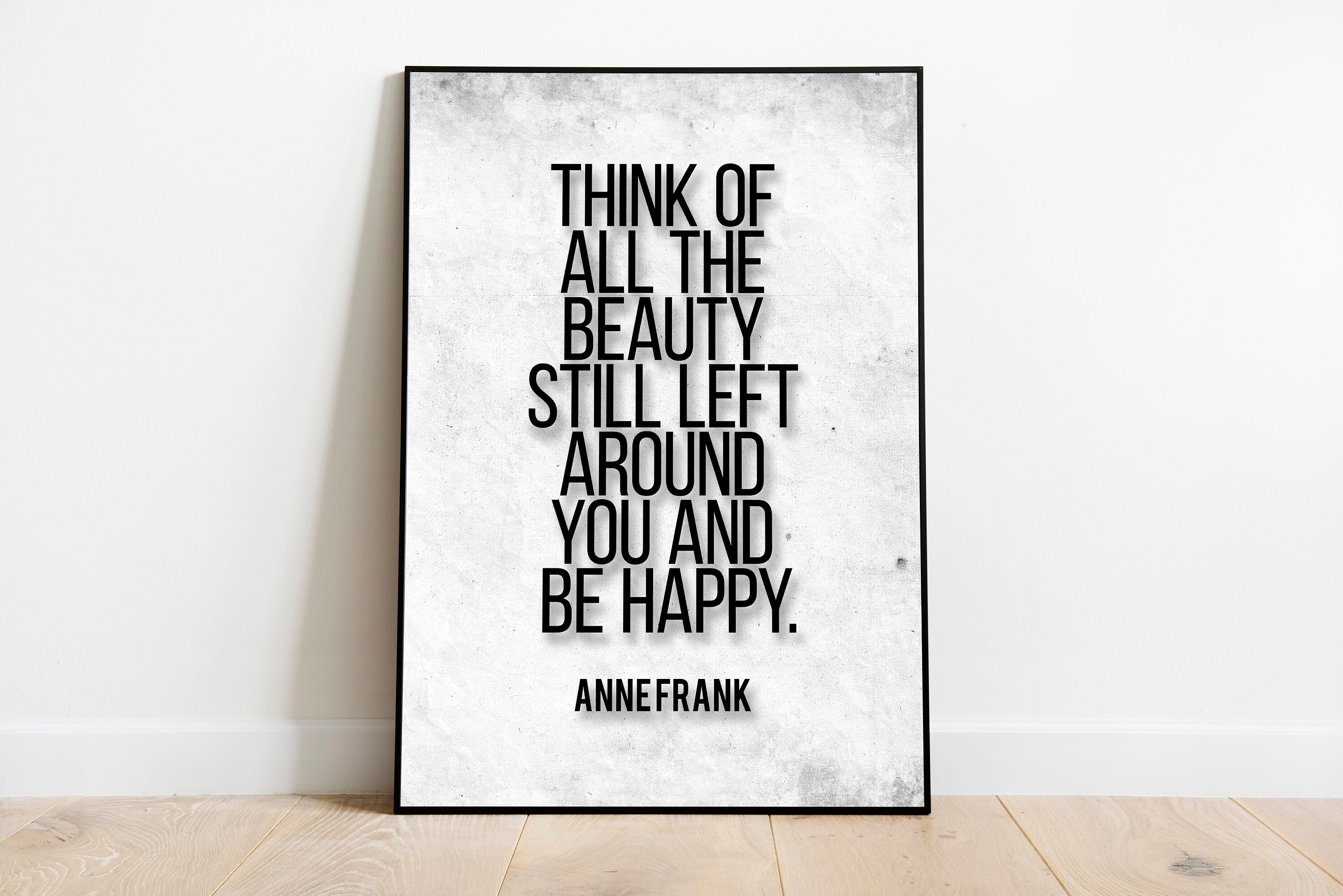 Anne Frank Anne Frank Quote Poster Anne Frank Quote Wall - Etsy