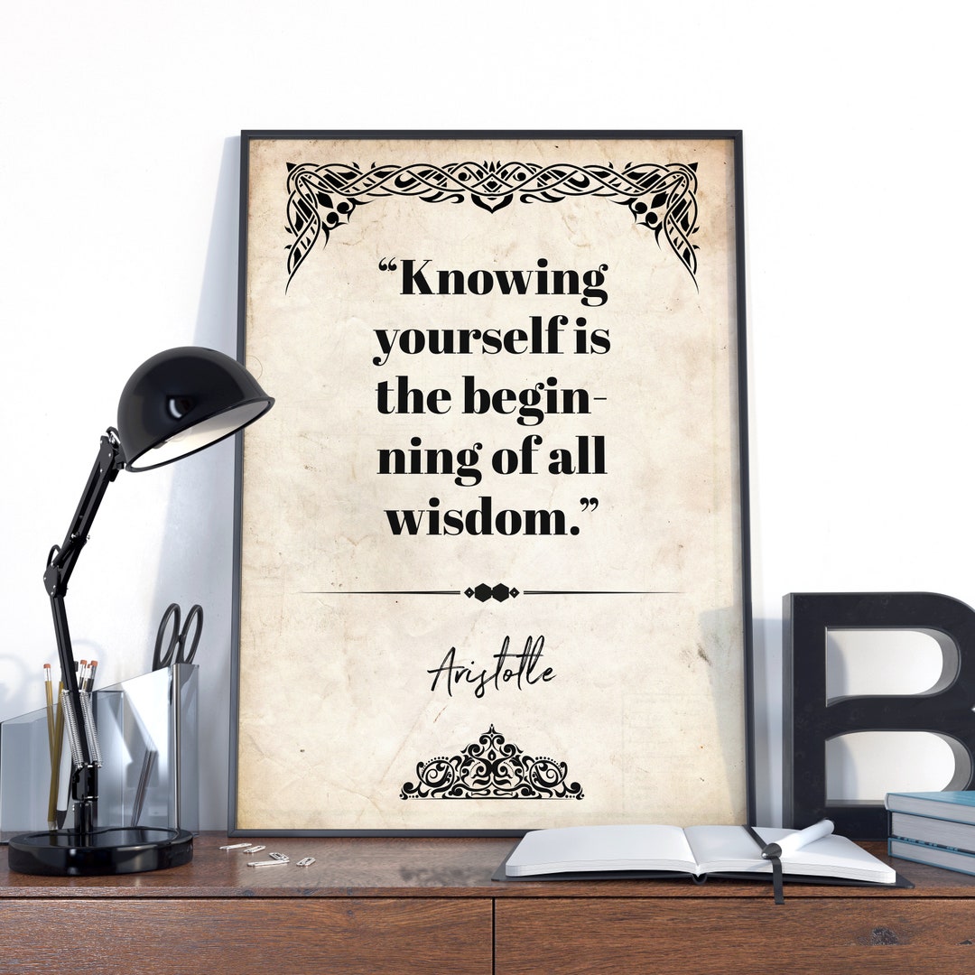 Aristotle, Aristotle Quote, Aristotle Poster, Aristotle Print ...