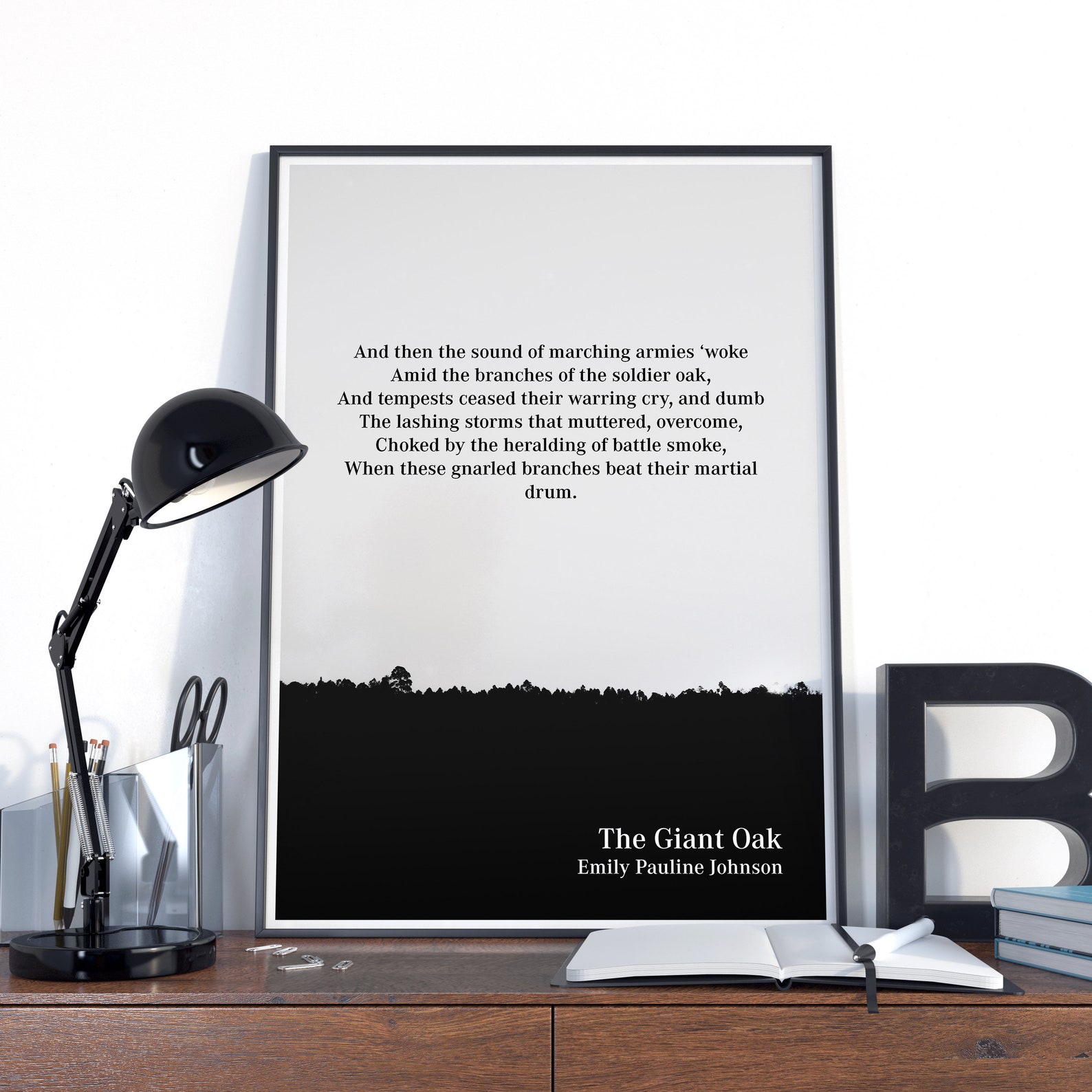 The Giant Oak Poem by Emily Pauline Johnson Emily Pauline | Etsy