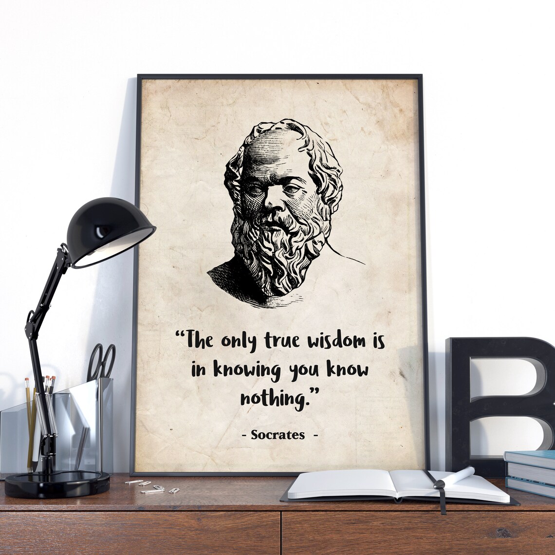 Socrates Socrates Quote Poster Socrates Quote Wall Art | Etsy