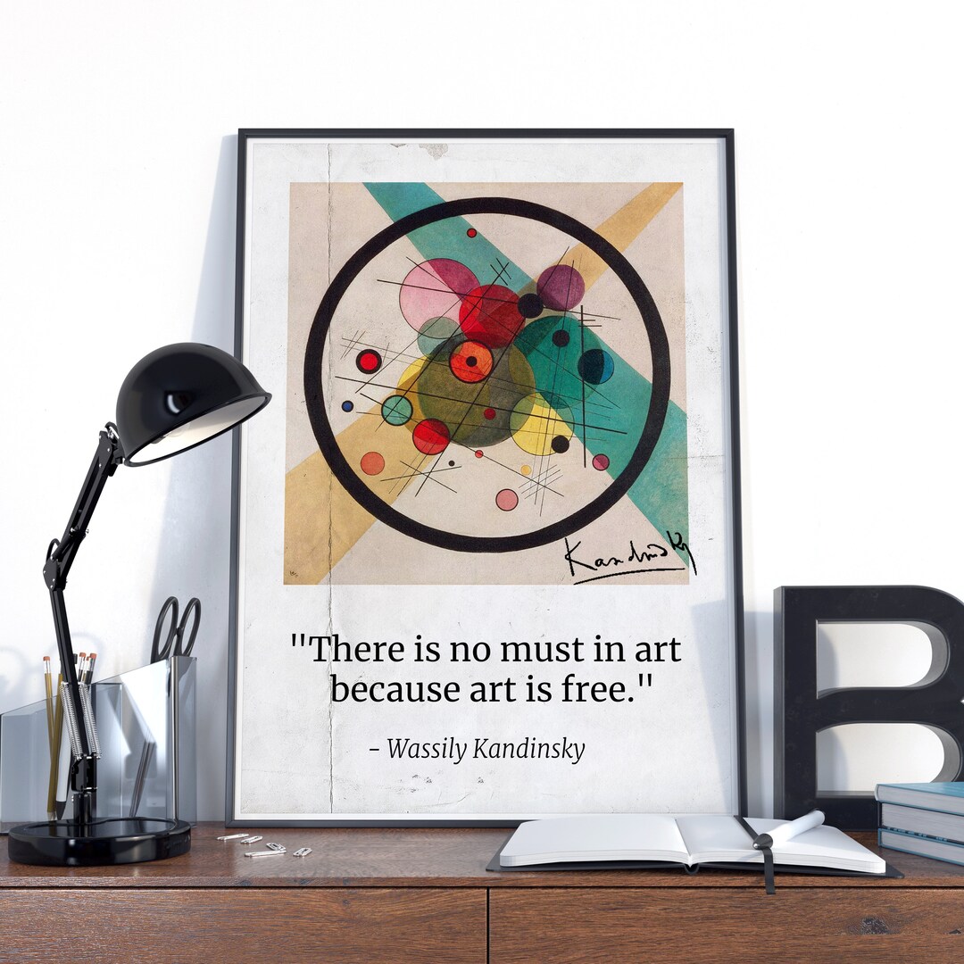 Wassily Kandinsky, Wassily Kandinsky Exhibition Print, GALLERY ...