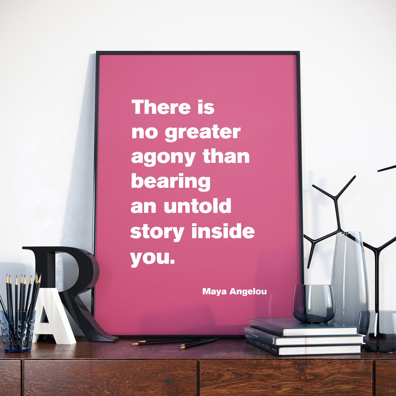 Maya Angelou Maya Angelou Quote Poster Maya Angelou Print | Etsy