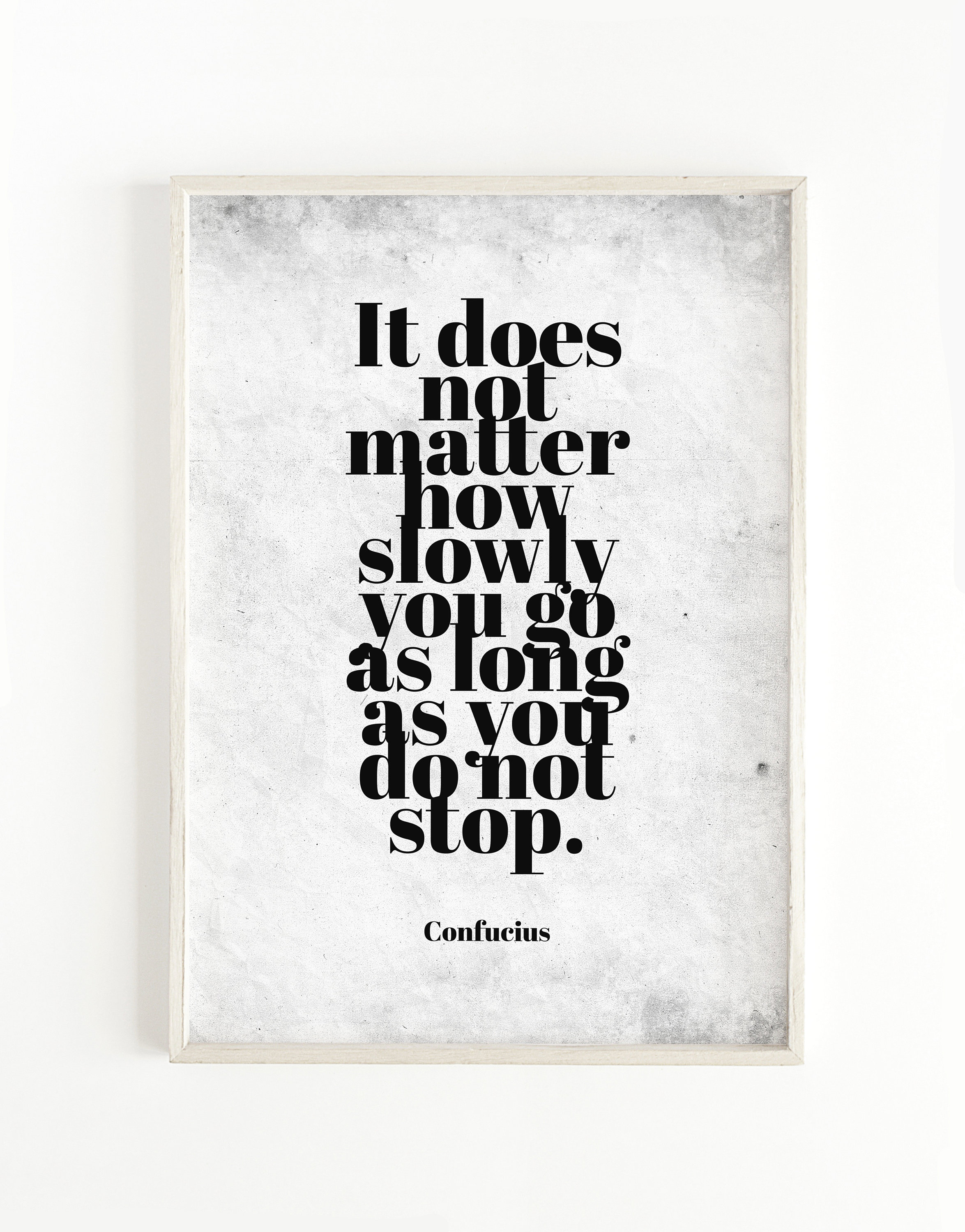 Confucius Say Poster