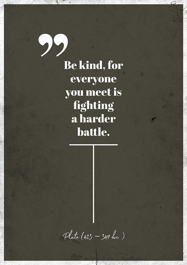 Plato Plato Quote Poster Plato Artwork Platon Quote Wall - Etsy