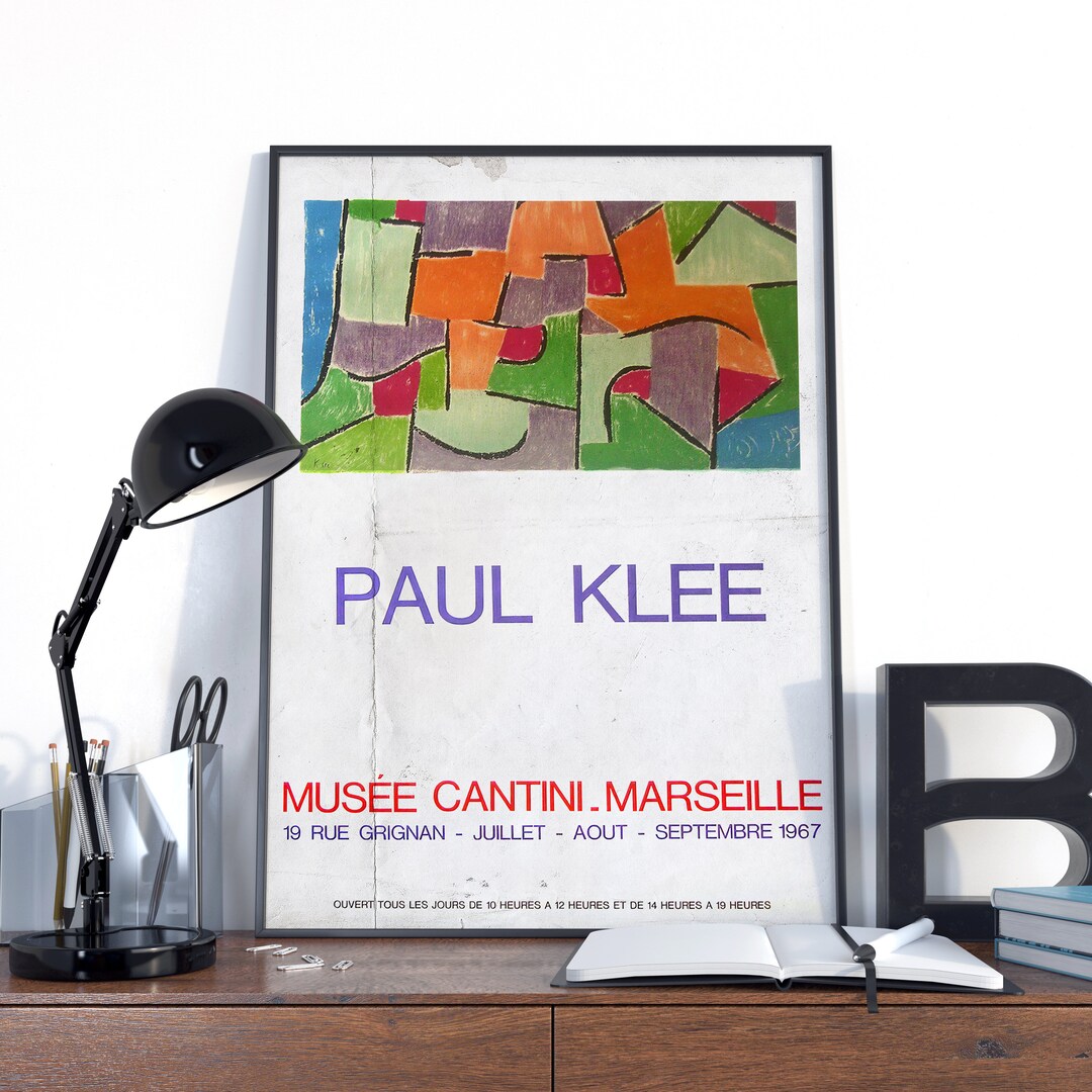 Paul Klee Paul Klee Exhibition Poster Paul Klee Poster Paul - Etsy