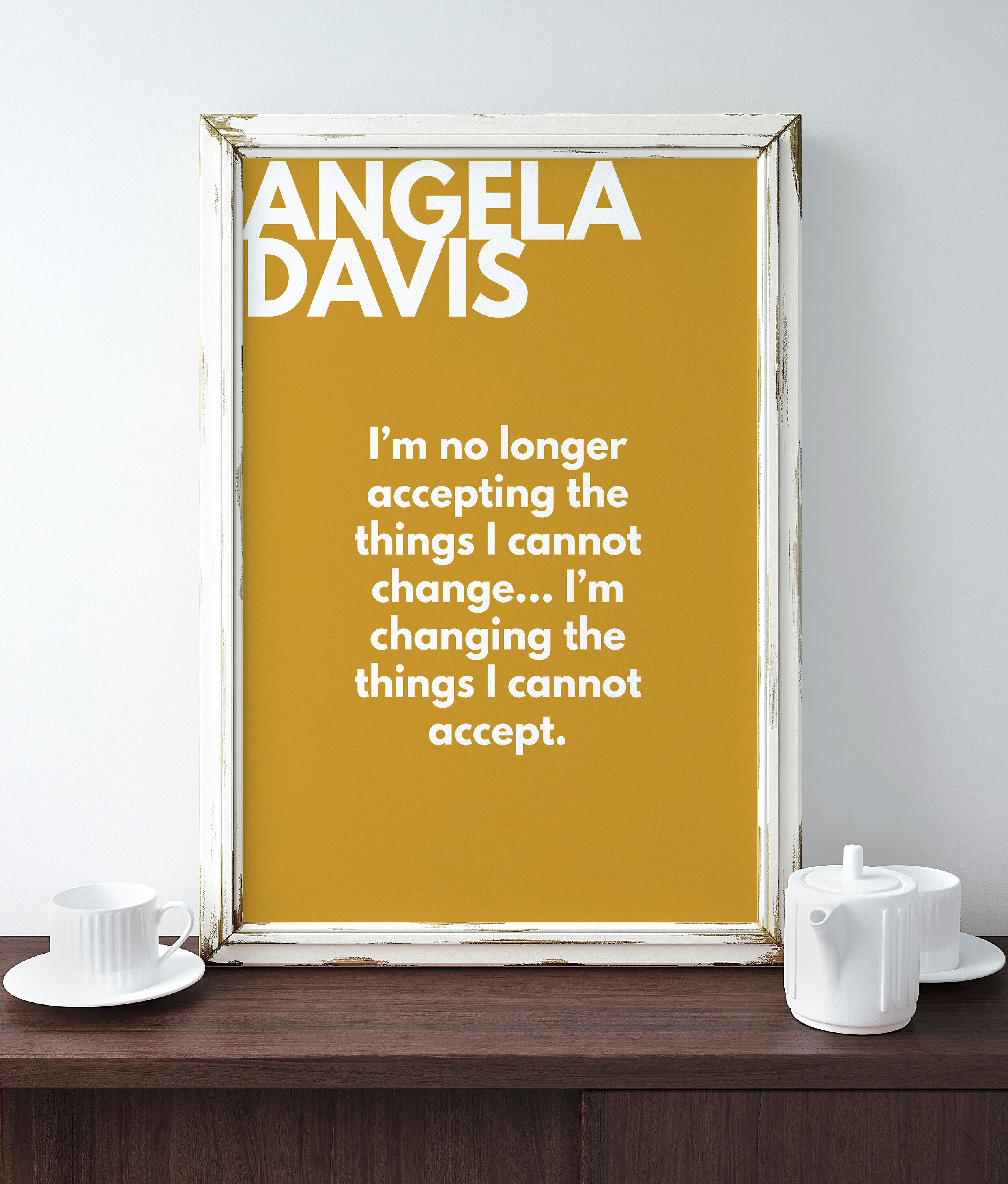 Angela Davis Angela Davis Quote Poster Angela Davis Quote | Etsy