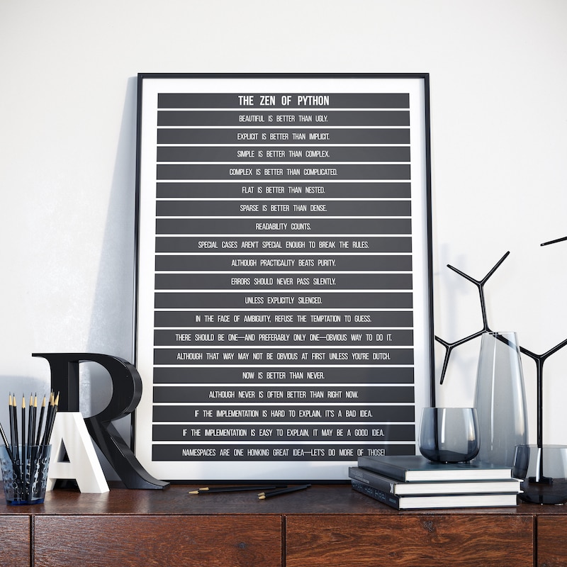 Zen Poster - Etsy