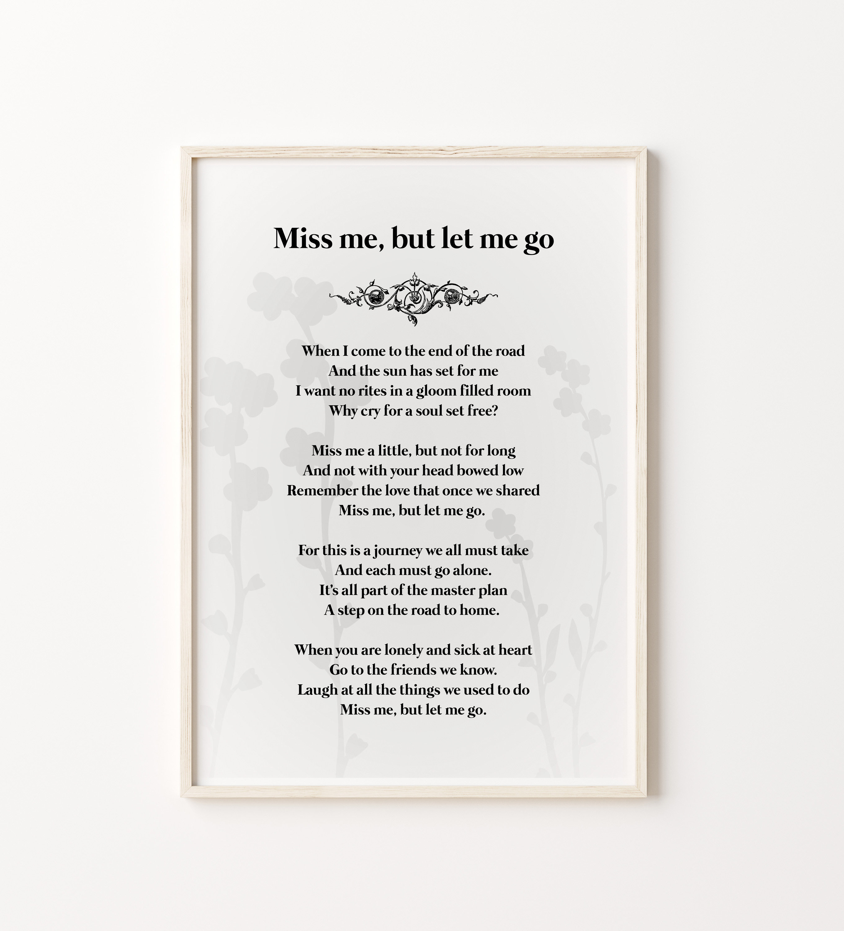 If You Love Something Let It Go Poem