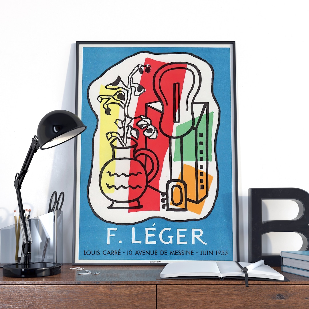 Fernand Léger, Fernand Léger Art, Fernand Léger Exhibition Paris Poster ...