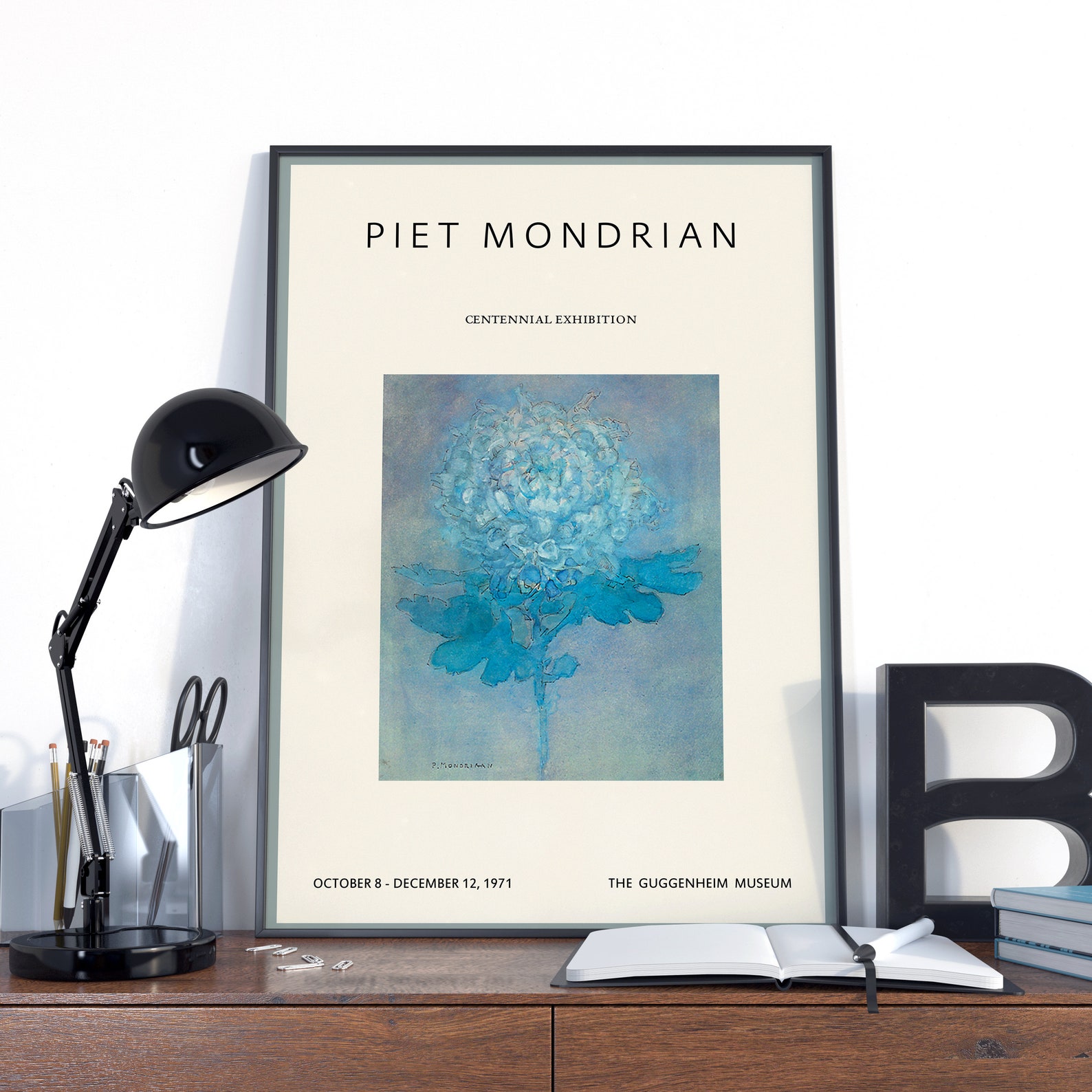 Piet Mondrian Piet Mondrian Quote Print GALLERY EXHIBITION - Etsy