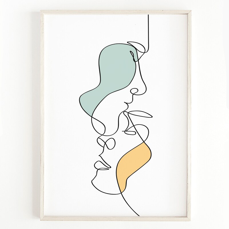 Minimalist Line Art - Etsy