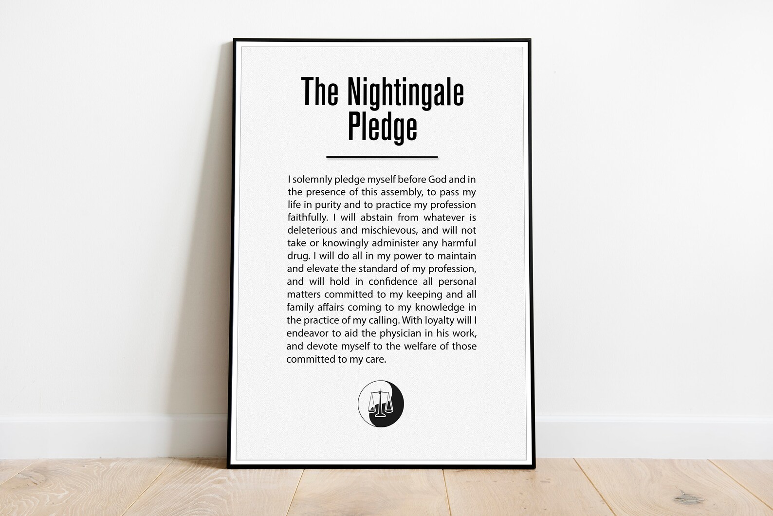Florence Nightingale Pledge Florence Nightingale Poster - Etsy UK