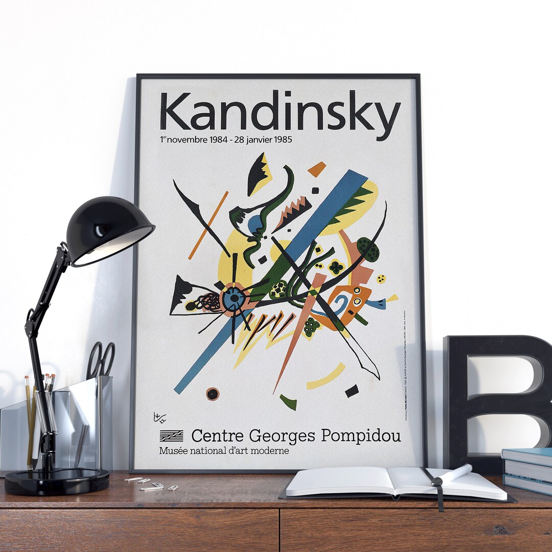 Wassily Kandinsky, Wassily Kandinsky Exhibition Print, GALLERY ...