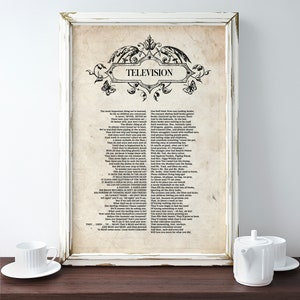 Roald Dahl's Poem television Poster, Roald Dahl, Roald Dahl Poem Poster ...